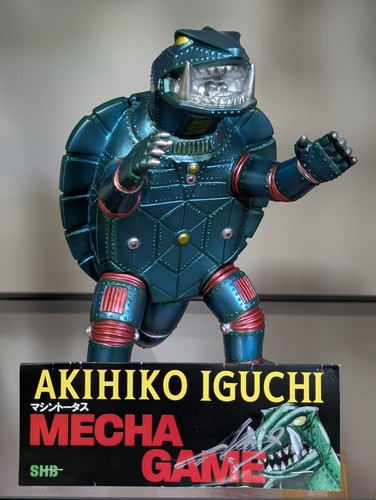 Marmit Mecha Gamera Akihiko Iguchi Autographed Sofubi Kaiju Godzilla | eBay