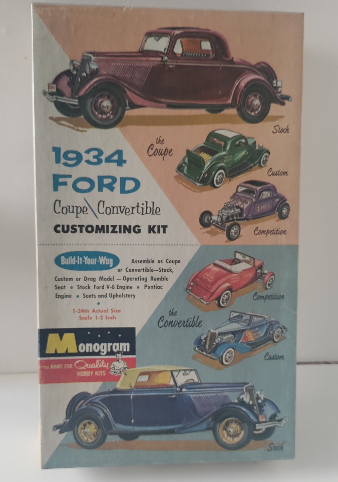 Monogram 1934 Ford Customizing Model Kit | eBay