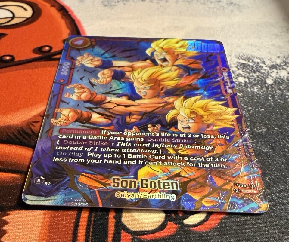 Dragon Ball Fusion Word FB08-121 Super Alt art Son Goten SCR | eBay