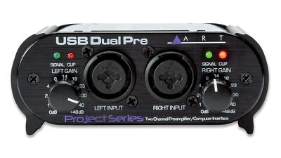 ART USB Dual Pre Two Channel Preamplifier/Computer Interface ...