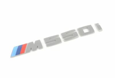Genuine BMW G30 5-Series Rear Trunk Emblem M550i Decal Badge NEW 51-14 ...