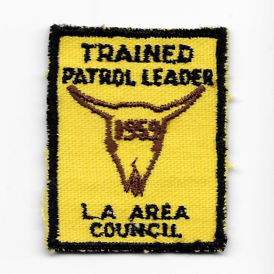 1959 Trained Patrol Leader Los Angeles Area Council Boy Scouts of ...