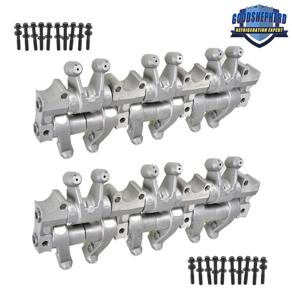 2 Set Rocker Arm Shaft Lifter Assembly For 2004-2010 Dodge Chrysler 4 ...