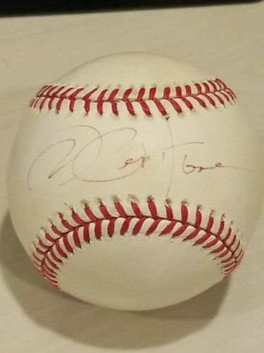 Joe pepitone signed baseball autographed romlb auto ball al American ...