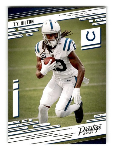 2021 Panini Prestige T.Y. Hilton #81 Indianapolis Colts | eBay
