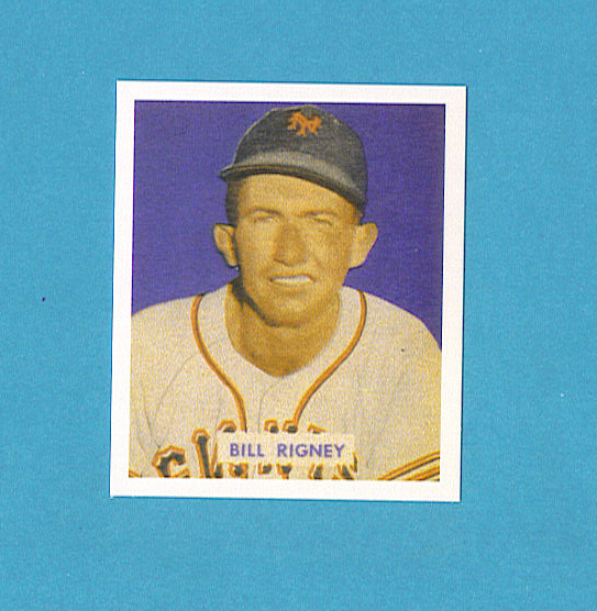 1949 Bowman Reprint #170 Bill Rigney Card - New York Giants | eBay