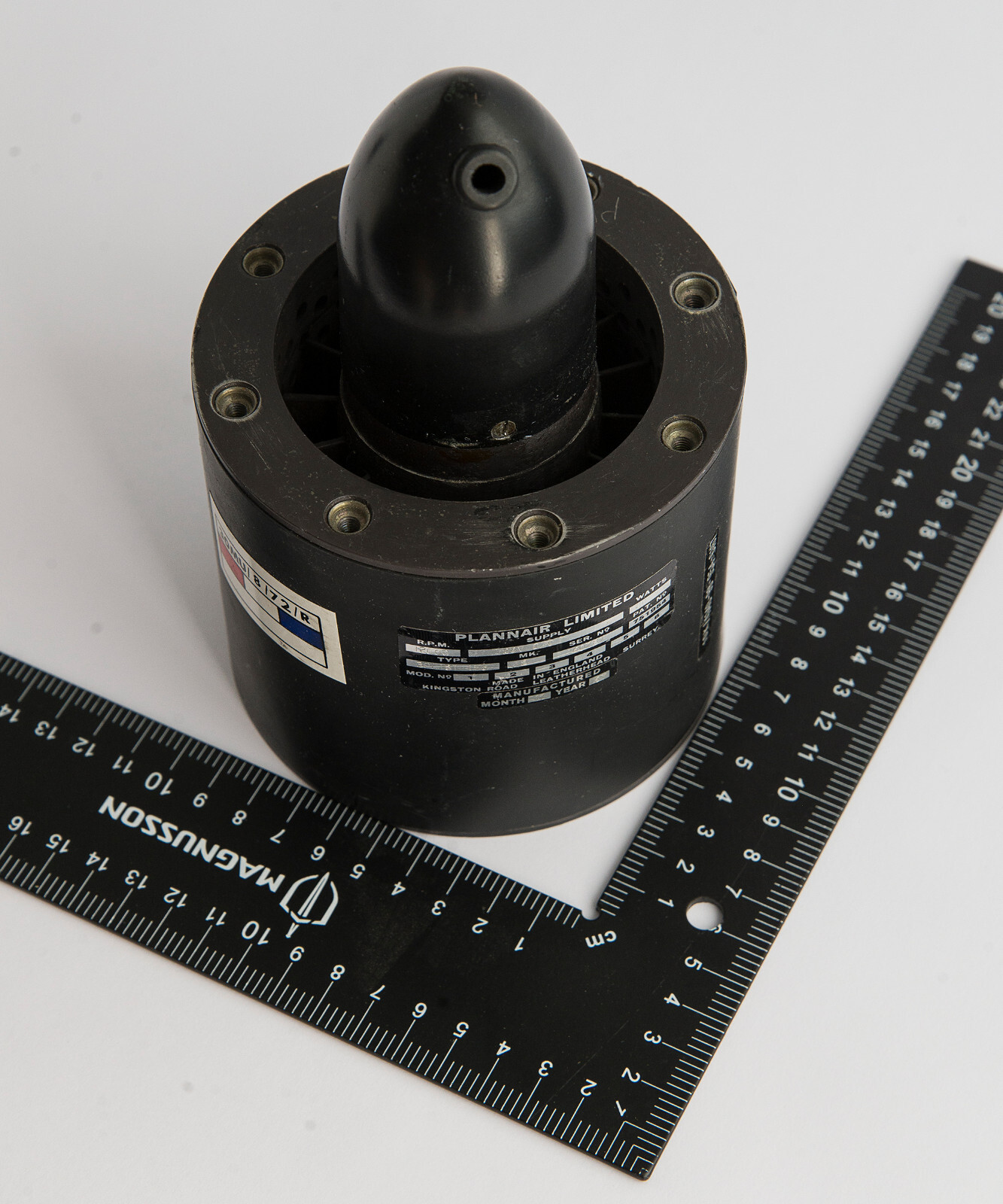 Air Blower Type 3PL181-458 10K/4140-99-954-6167 28VDC Fan RAF Vintage ...