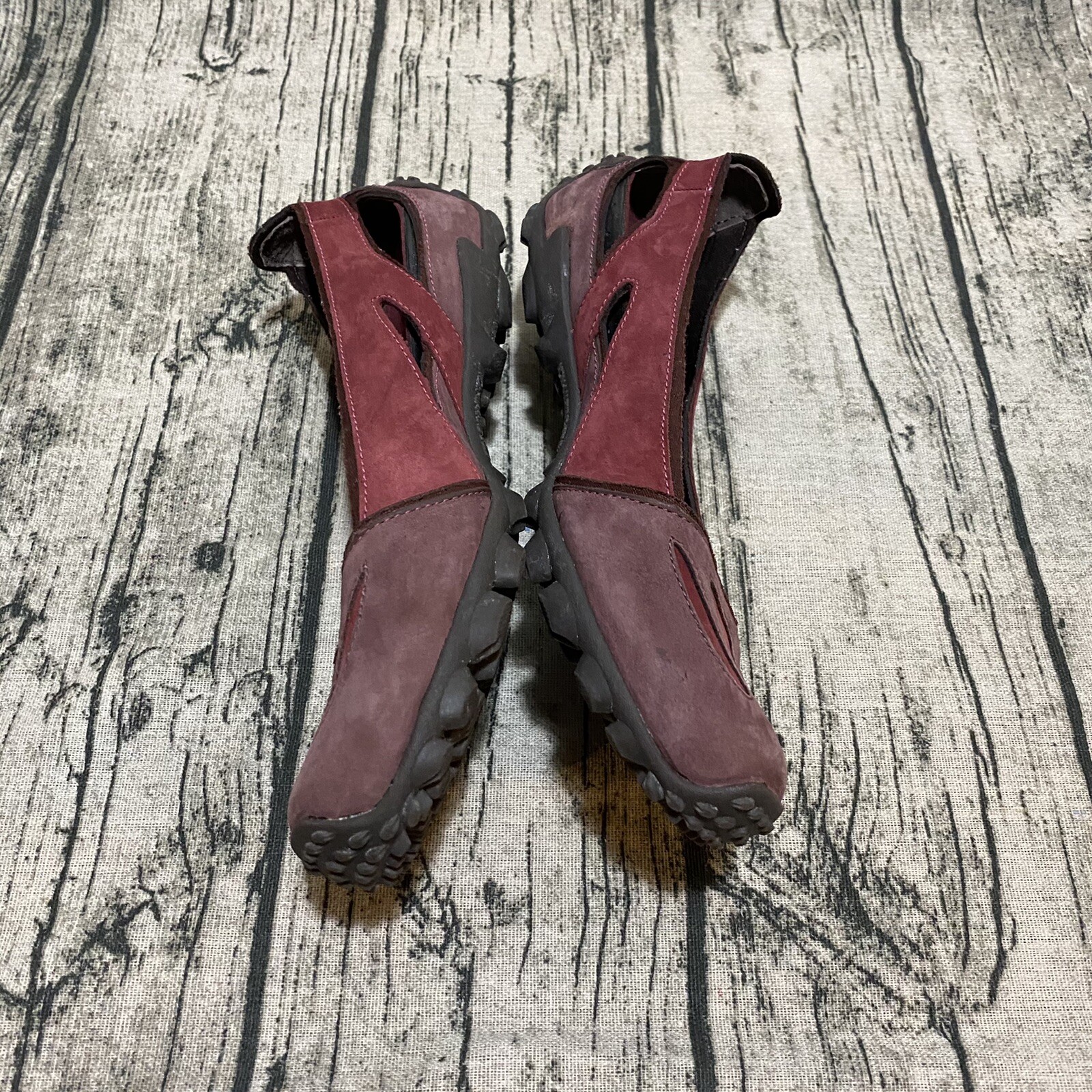 Merrell Oceania Cordovan Red Vibram Overlay Ballet Fl… - Gem