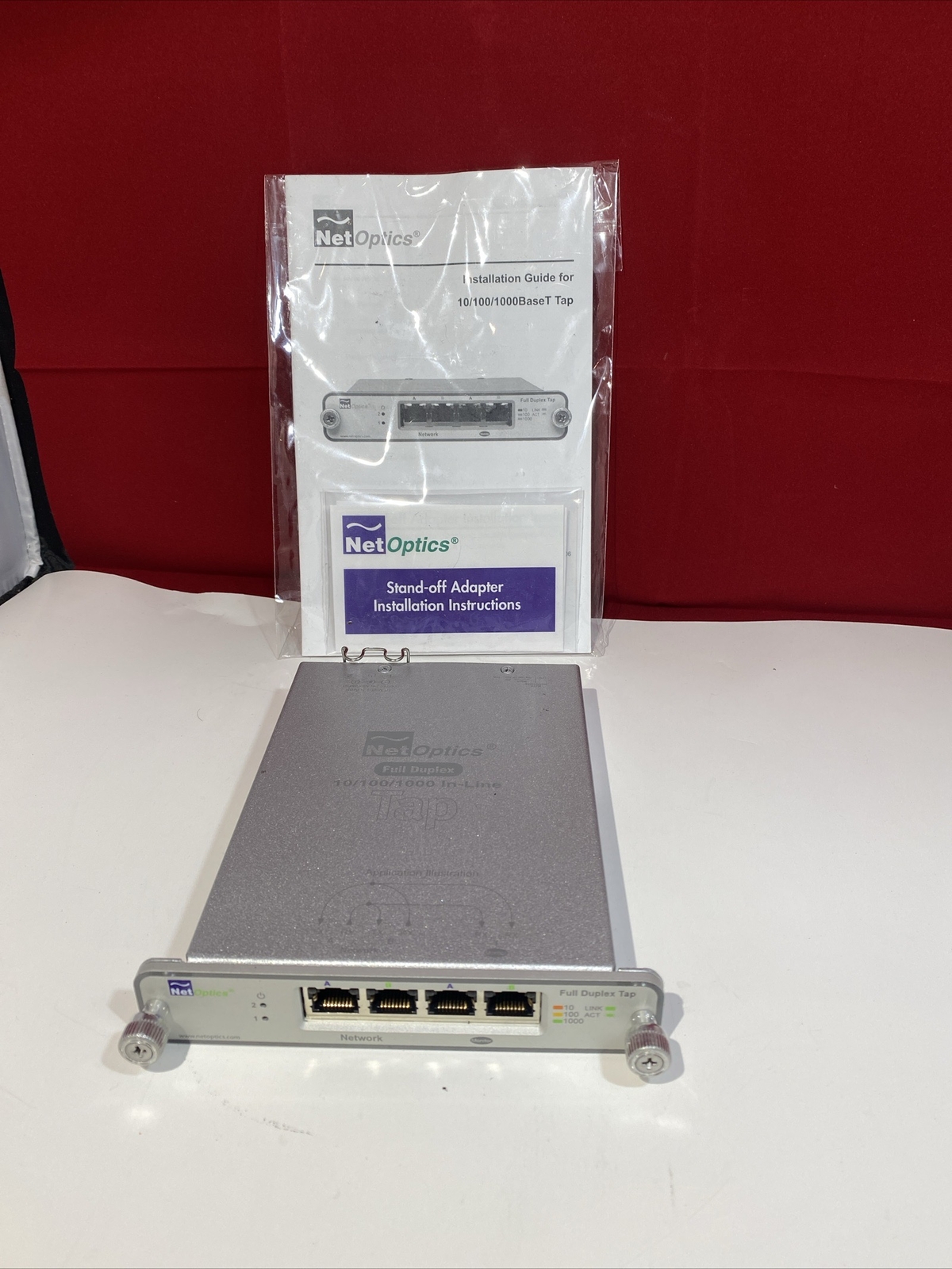 Net Optics 10/100/1000BaseT Tap tap splitter TP-CU3 for sale online | eBay