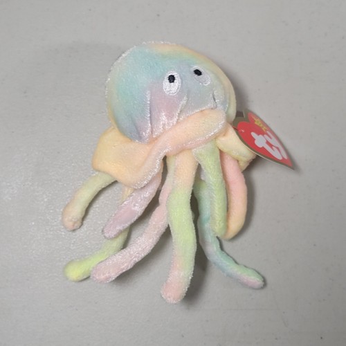 Ty Teenie Beanie Babies Mini Plush Goochy the Jellyfish With Tags 5 ...