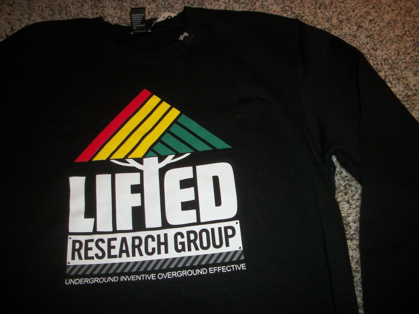 LIFTED RESEARCH GROUP LRG New NWT Mens MEDIUM Crew Sweat Shirt Pullover ...