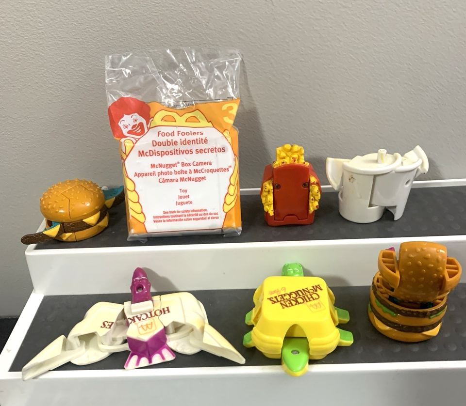 Vintage McDonalds Changeables Happy Meal Toys Huge Lot 1987 88 1990 ...