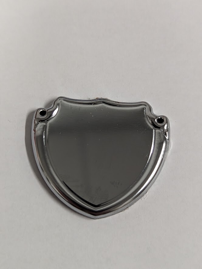 Trophy Side-Shield, Silver-Chrome, With-Free-Engraving, Trophy Annual ...