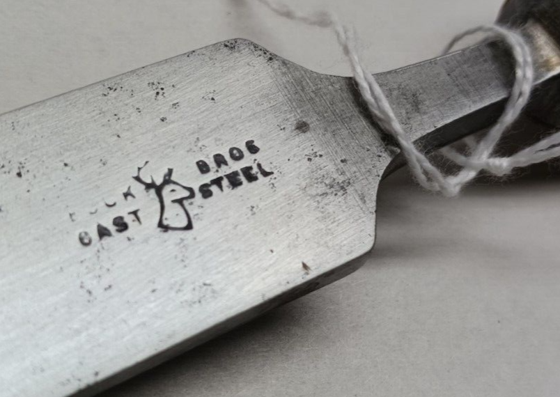 Chisel, BUCK with Stag Logo Vintage Woodworker's 1" Wood Chisel, USA | eBay