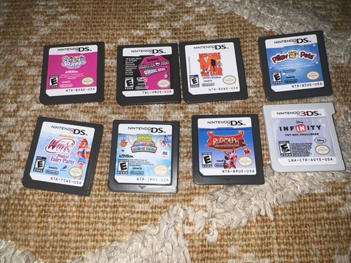 Lot Of 8 Nintendo DS Games Cartridges Only I All Tested And Working | eBay