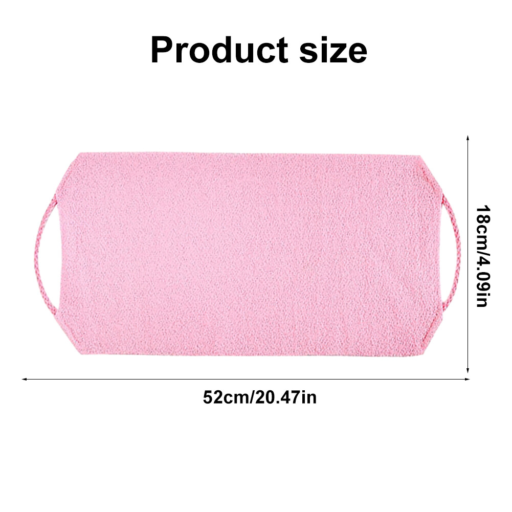 4pcs For Shower Women Men Exfoliating Back Scrubber Elastic Home With ...