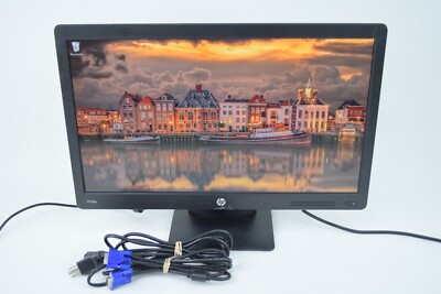 HP P223a 22" LCD Monitor VGA Display Port Grade B | eBay