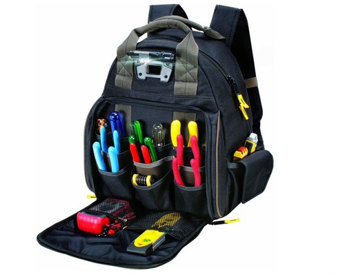 CLC Leathercraft L255 Tech Gear 53 Pocket Lighted Backpack. | eBay