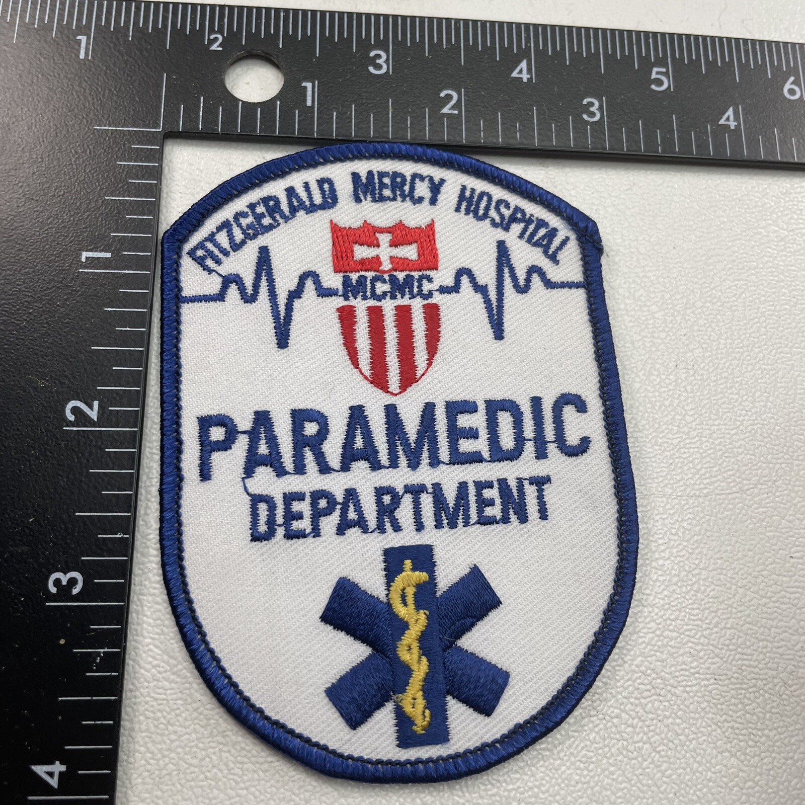 Medical Patch MCMC FITZGERALD MERCY HOSPITAL PARAMEDIC 32CC | eBay