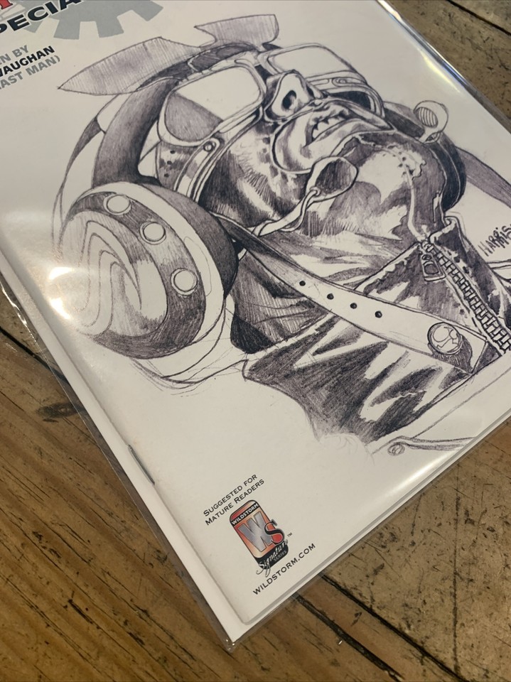 Ex Machina #1 Promotional Edition "Special Edition Free" Sketch Variant ...