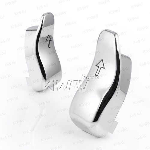 Turn Signal Extension Caps Chrome for Harley FLHT Electra Glide ...