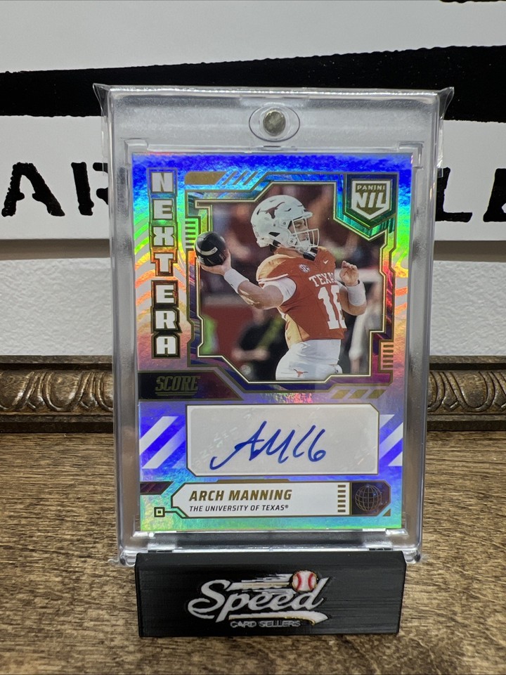 2025 Panini Score - ARCH MANNING Next Era NIL AUTOGRAPH Rookie Auto RC ...