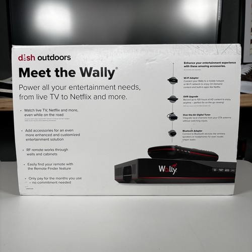 DISH Network Wally HD Satellite Receiver Black Complete Sealed Brand ...