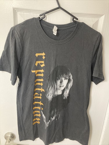 Taylor Swift Reputation 2018 Gray RARE T-Shirt Womens Size Small ...