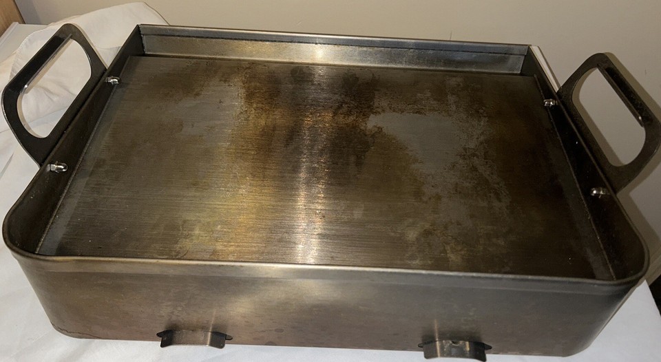 Stainless Steel 12x16 Universal Flat Top Griddle Insert w/Universal ...