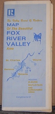 1987 Street Map for Fox River Valley Wisconsin | eBay