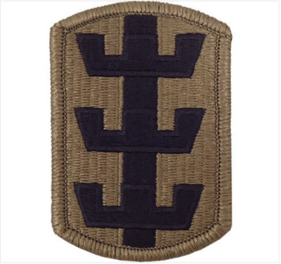 GENUINE U.S. ARMY PATCH: 130TH ENGINEER BRIGADE - EMBROIDERED ON OCP ...