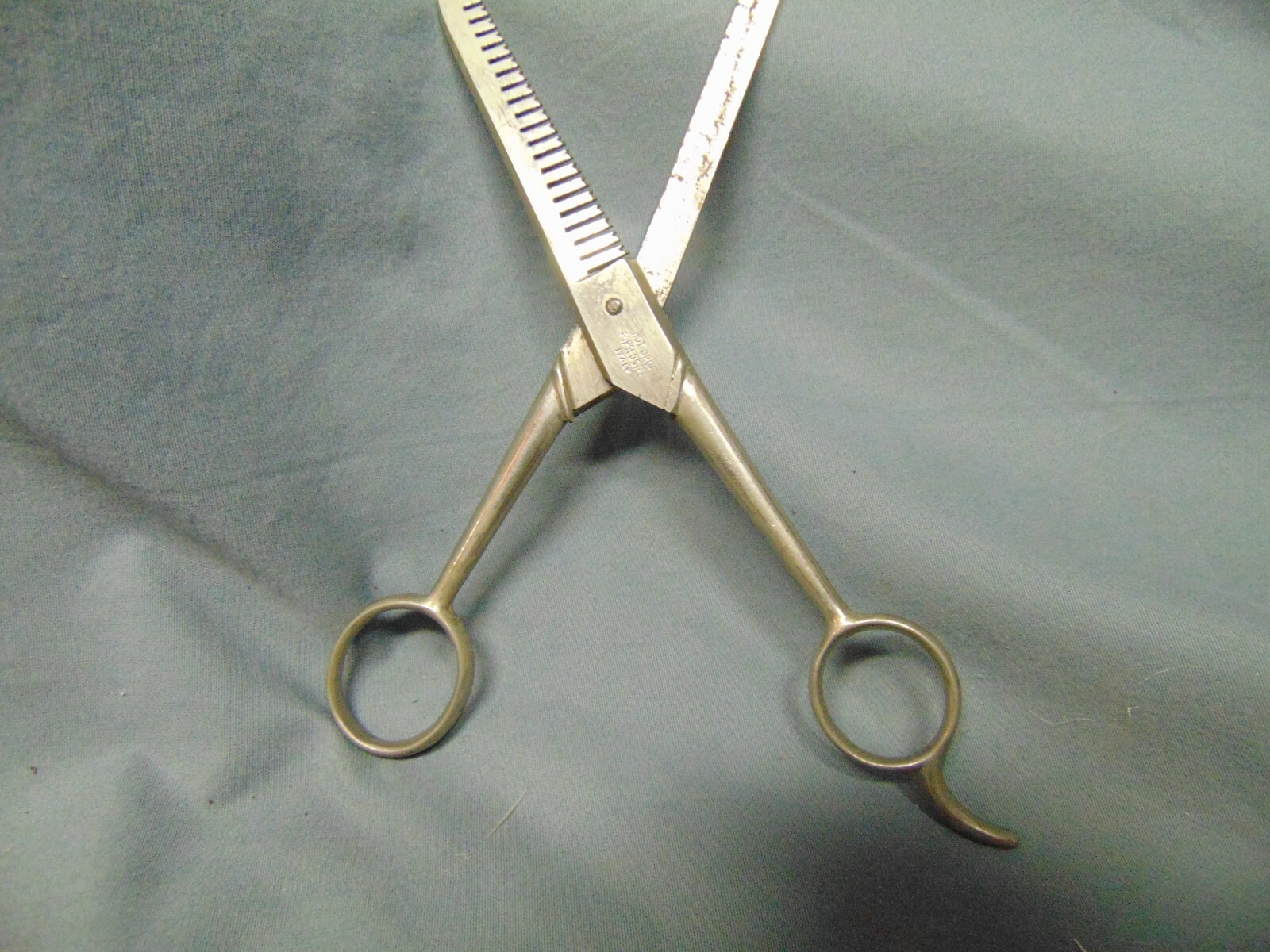 vintage foremost metal scissors shears made in Italy Forged Steel 6 ...