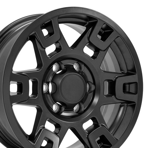 75167 Satin Black 17 inch Wheels SET(4) Fit Lexus Toyota 4Runner Tacoma ...