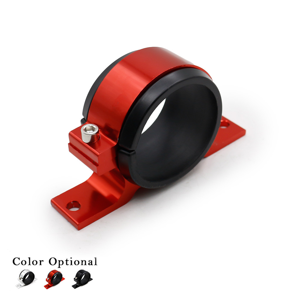 Single Fuel Pump Bracket Fuel Filter Bracket 60mm Red for Bosch 044 ...