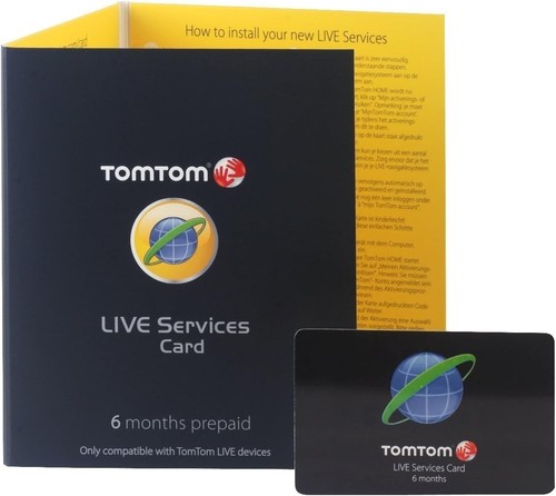 TOMTOM LIVE SERVICES CARD - 6 mois 636926027267 | eBay