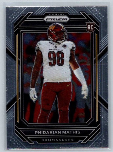 2022 Panini Prizm #390 Phidarian Mathis Washington Commanders | eBay