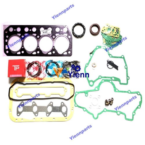 K4E K4E-DI Engine Piston Ring Set Full Gasket Kit For Mitsubishi MT23D Tractor | eBay