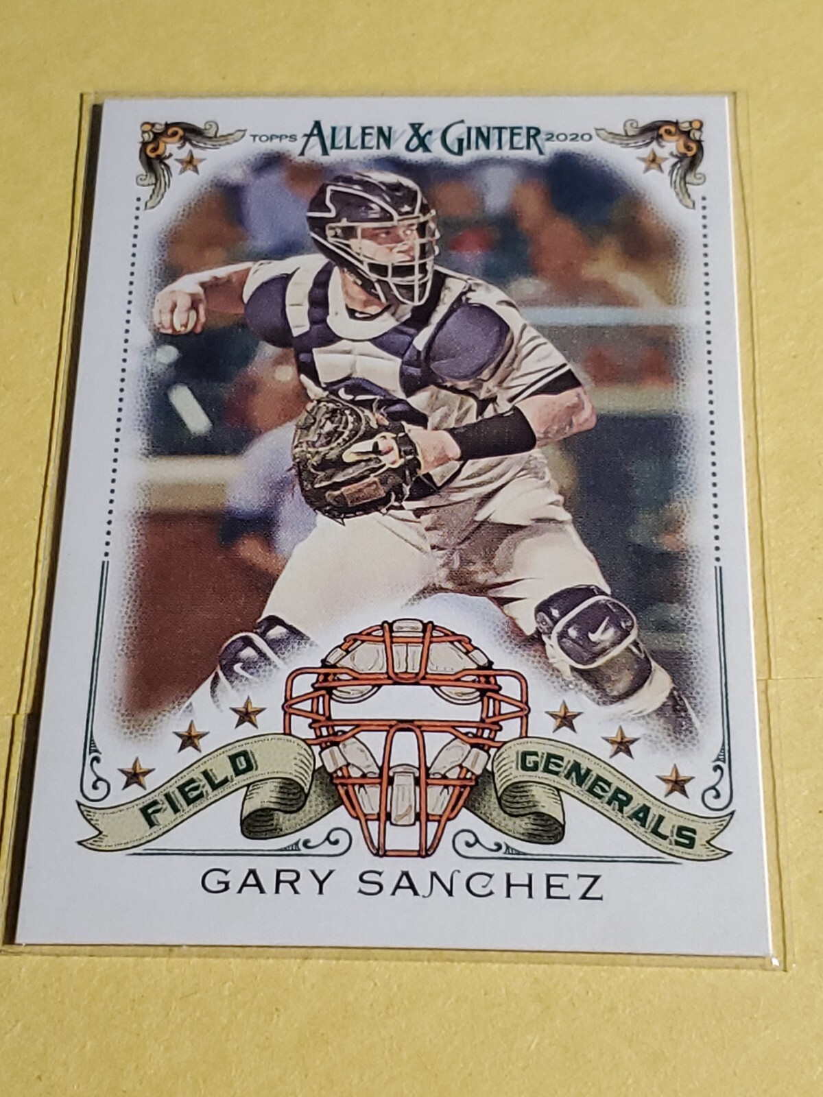 2020 Allen & Ginter Field Generals Insert #FG17 Insert Gary Sanchez NY ...