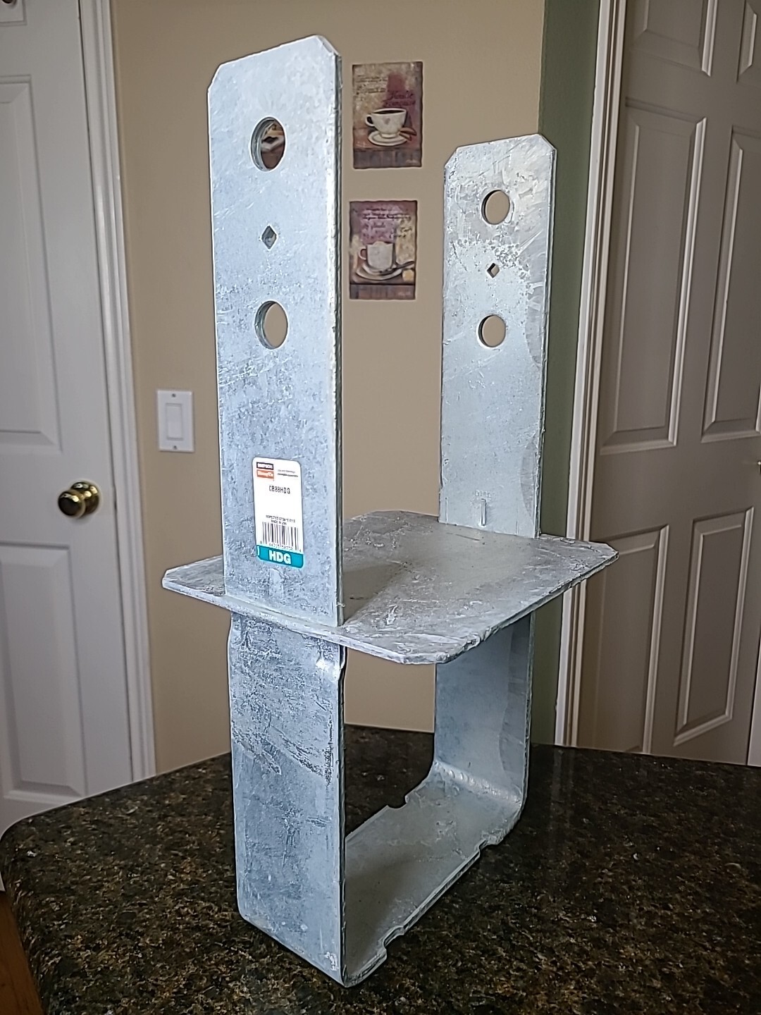 Simpson Strong-Tie CB88HDG 8 x 8 Column Base HDG HOT DIPPED GALVANIZED ...