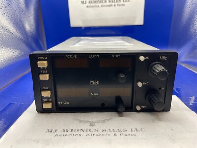 TKM MX 300 NAV/COMM 14 VDC P/N MX300 WITH FAA FORM 8130-3 | eBay