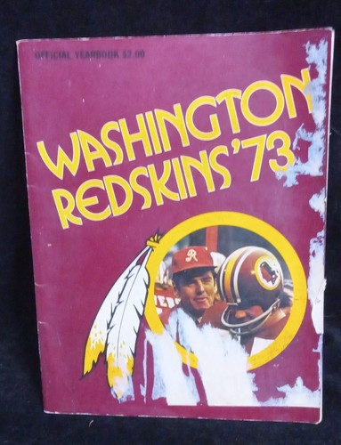 Washington Redskins 1973 Yearbook Signed 2x Sonny Jurgensen | eBay