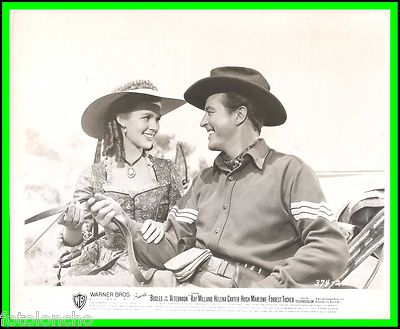 HELENA CARTER & RAY MILLAND in "Bugles in the Afternoon" Original ...