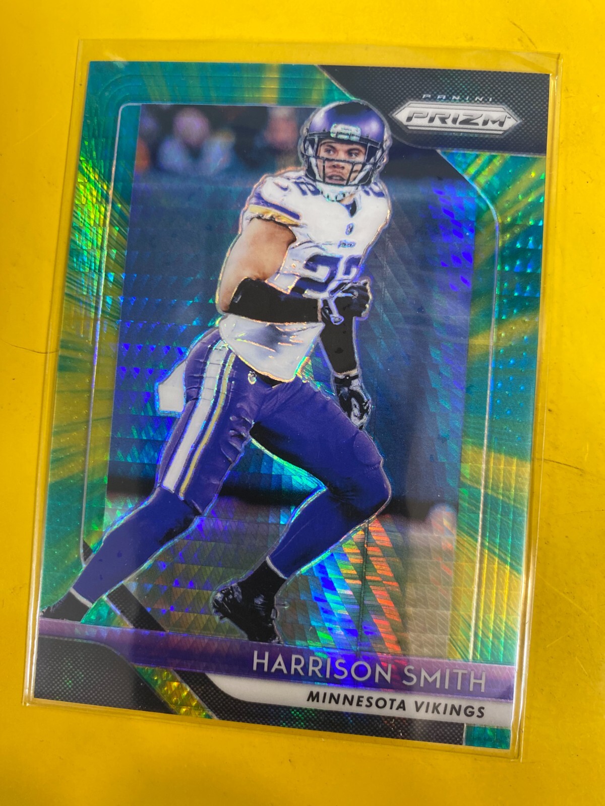 RS7192 2018 Panini Prizm Prizms Hyper #82 Harrison Smith VIKINGS #104/ ...