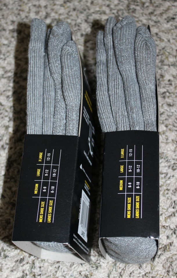 2 Pair New REALTREE Maximum Warmth Hunting Socks LARGE Shoe Size 9-12 ...