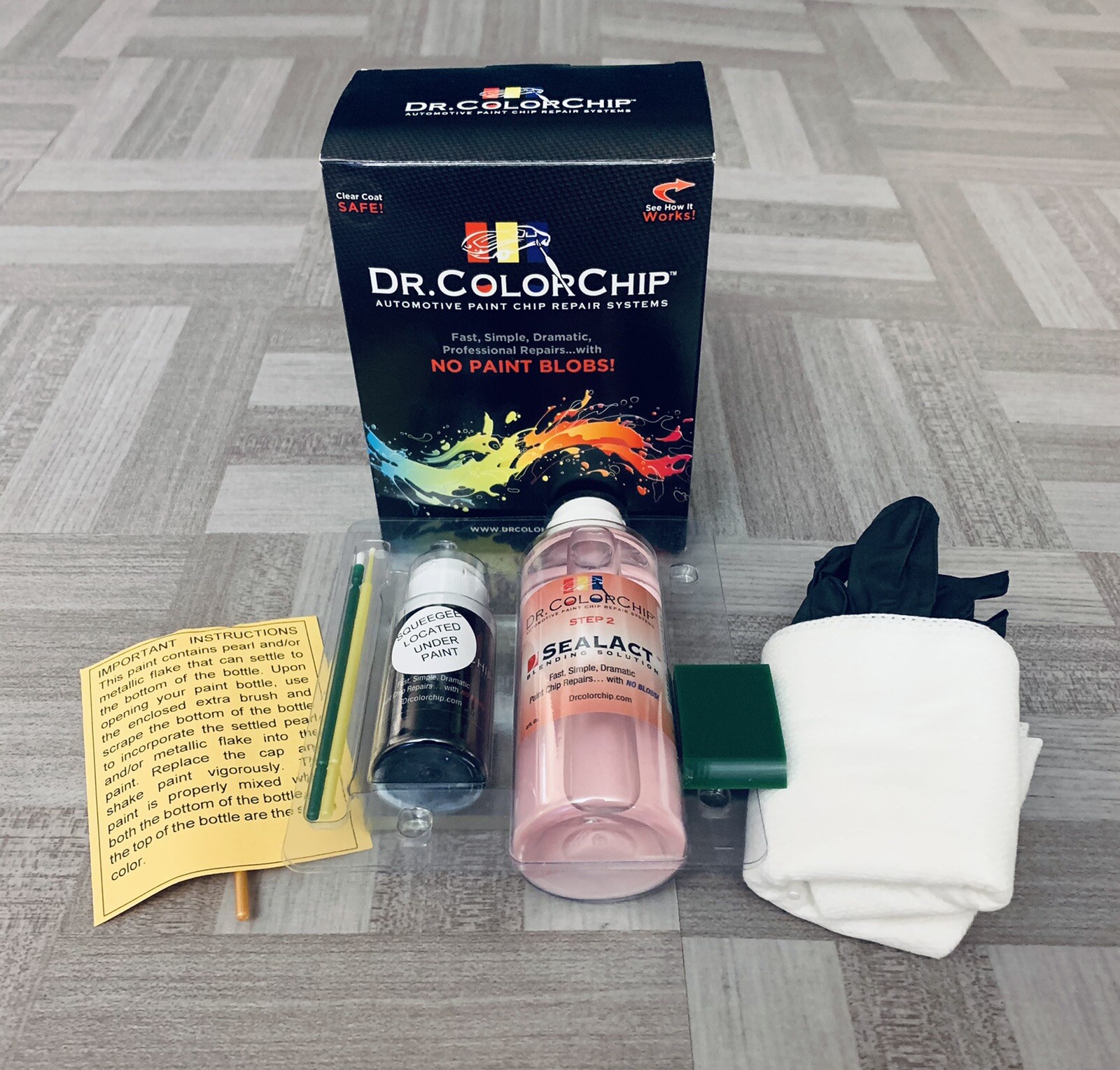 Dr. ColorChip Touch Up Paint Kit for Lexus/Toyota 1H9 Mercury Gray | eBay