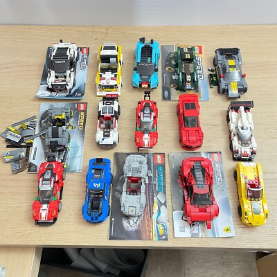 Lego speed champions - bulk lot x15 cars + some booklets | eBay
