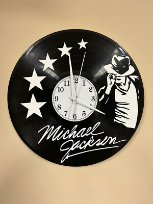 Vinyl Record Album Wall Clock - MICHAEL JACKSON | eBay