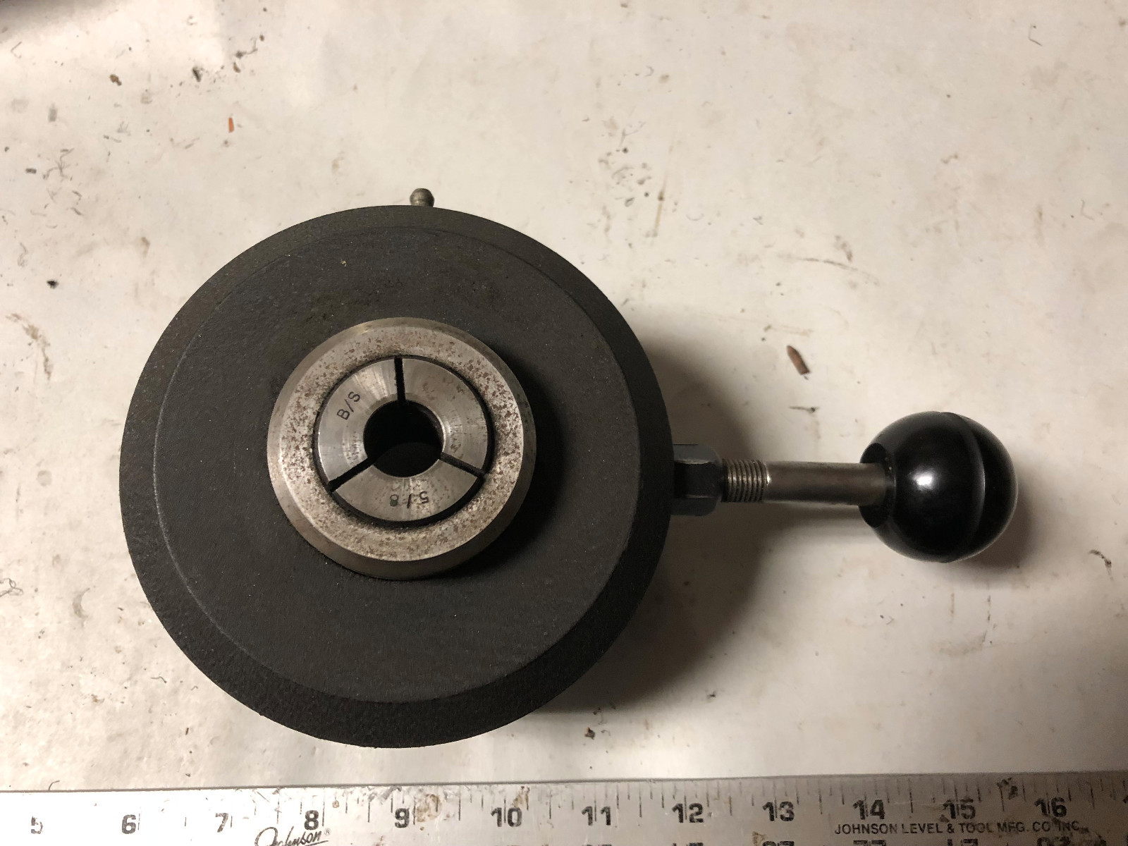 MACHINIST LATHE MILL Grand Germany Lathe Spindle Collet Spinning ...