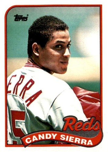 1989 Topps Candy Sierra Rookie Cincinnati Reds #711 | eBay