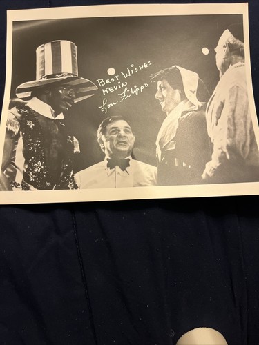 Lou Filippo Signed Autographed Rocky 8x10 Photo W/ Apollo Creed | eBay